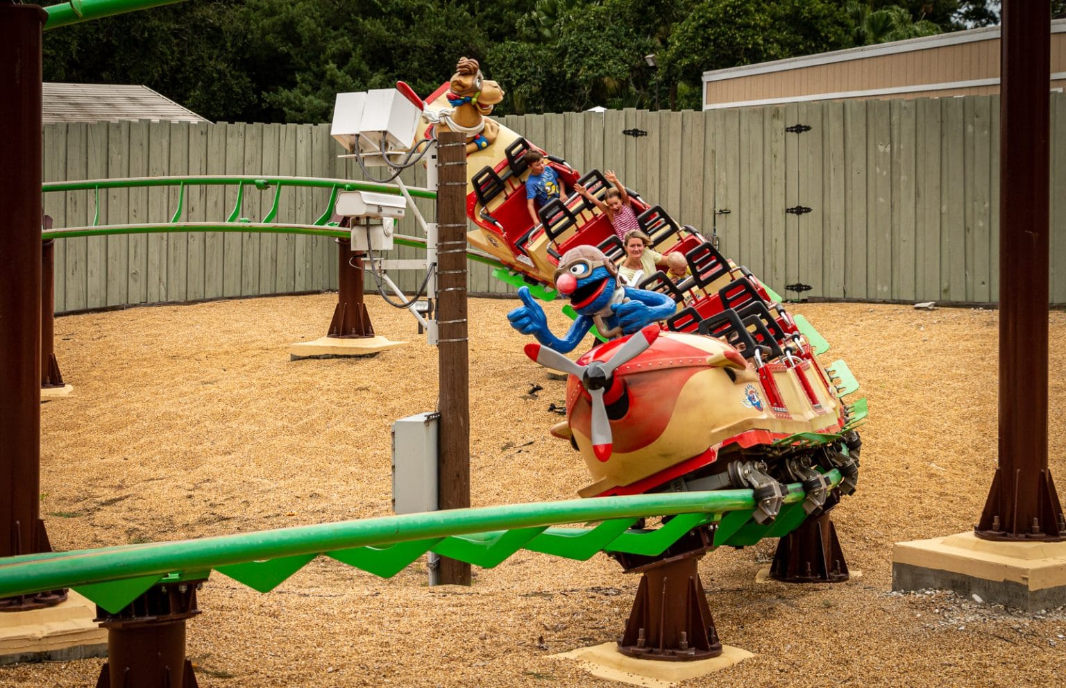 Busch Gardens Children's Rides - Villa Giant's Ride Guide