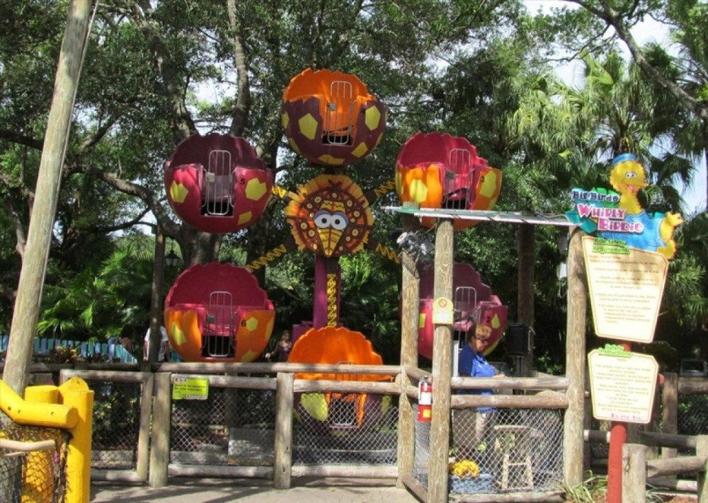 Big Bird's Whirly Birdie - Busch Gardens - Villa Giant Ride Guide
